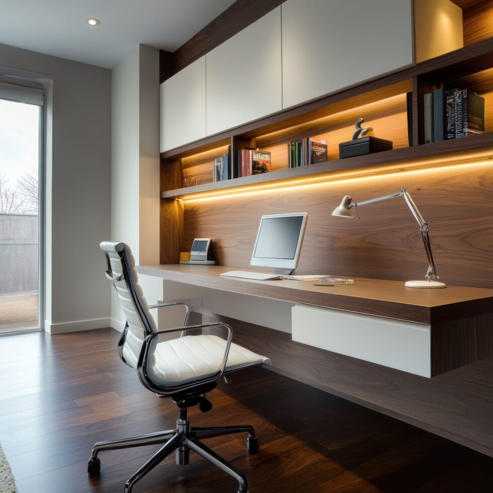Small Home Office Lighting Ideas to Boost Productivity & Style - Kesaa ...