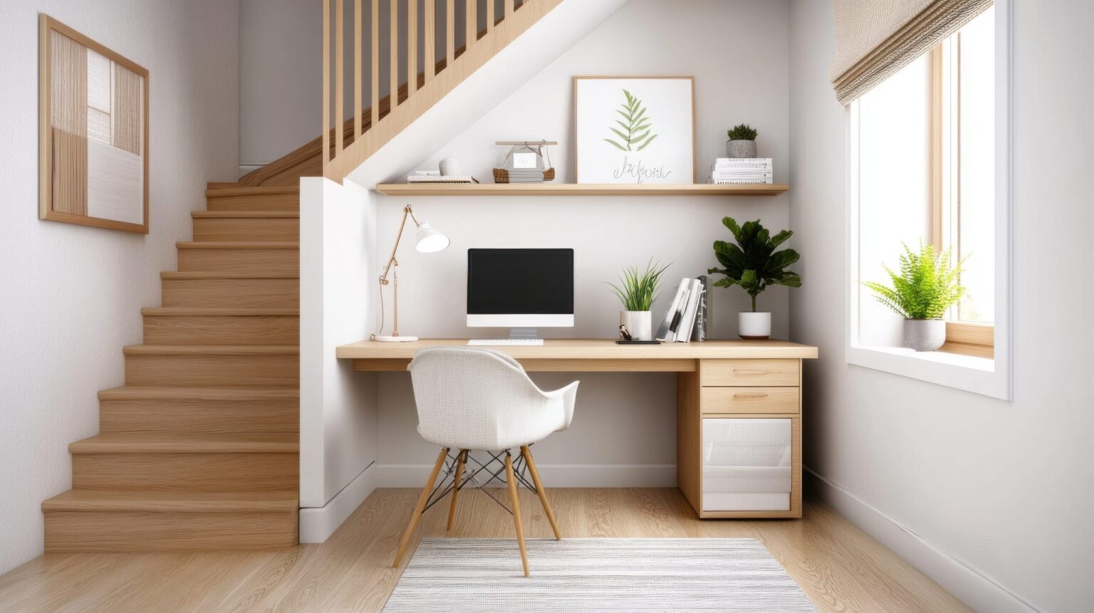 Small Home Office Lighting Ideas to Boost Productivity & Style - Kesaa ...